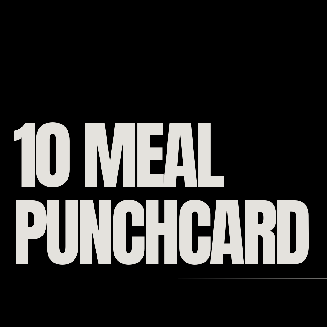 10 Meal Punchcard | BLKBOX: FUEL GOOD FOOD